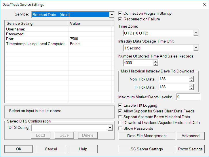 How do I Connect Sierra Chart to the Rithmic data feed?